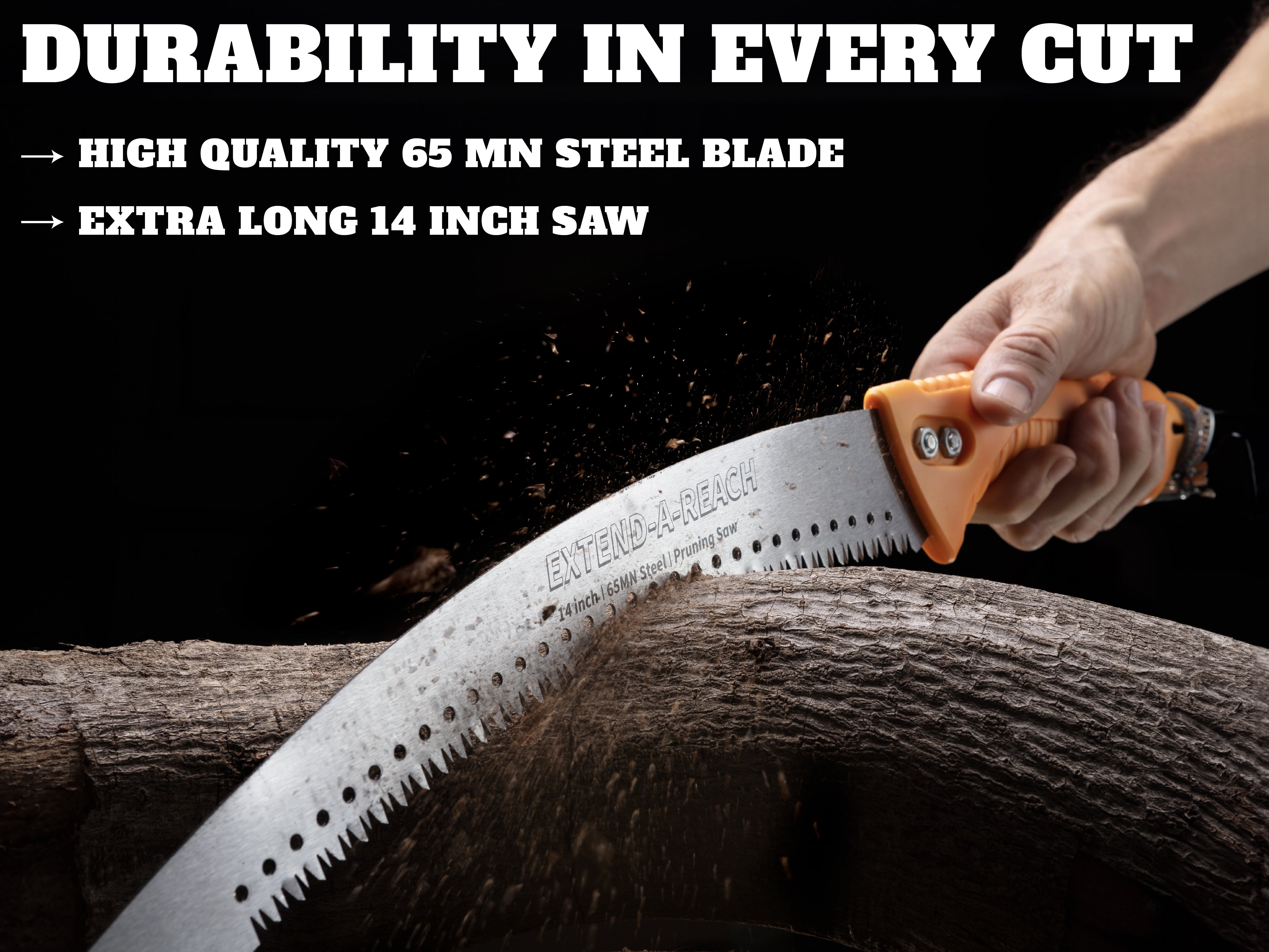 Hand held pruning saw store