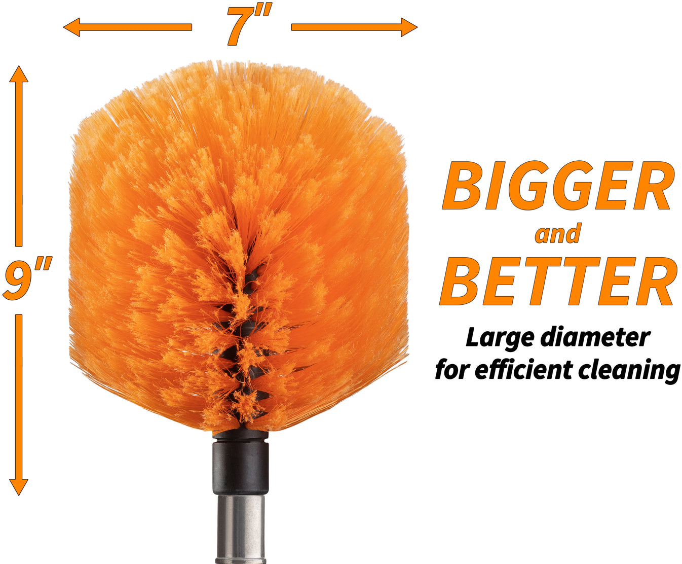 Cobweb Duster with Extension Pole // Spider Web Cleaner Cobweb Brush